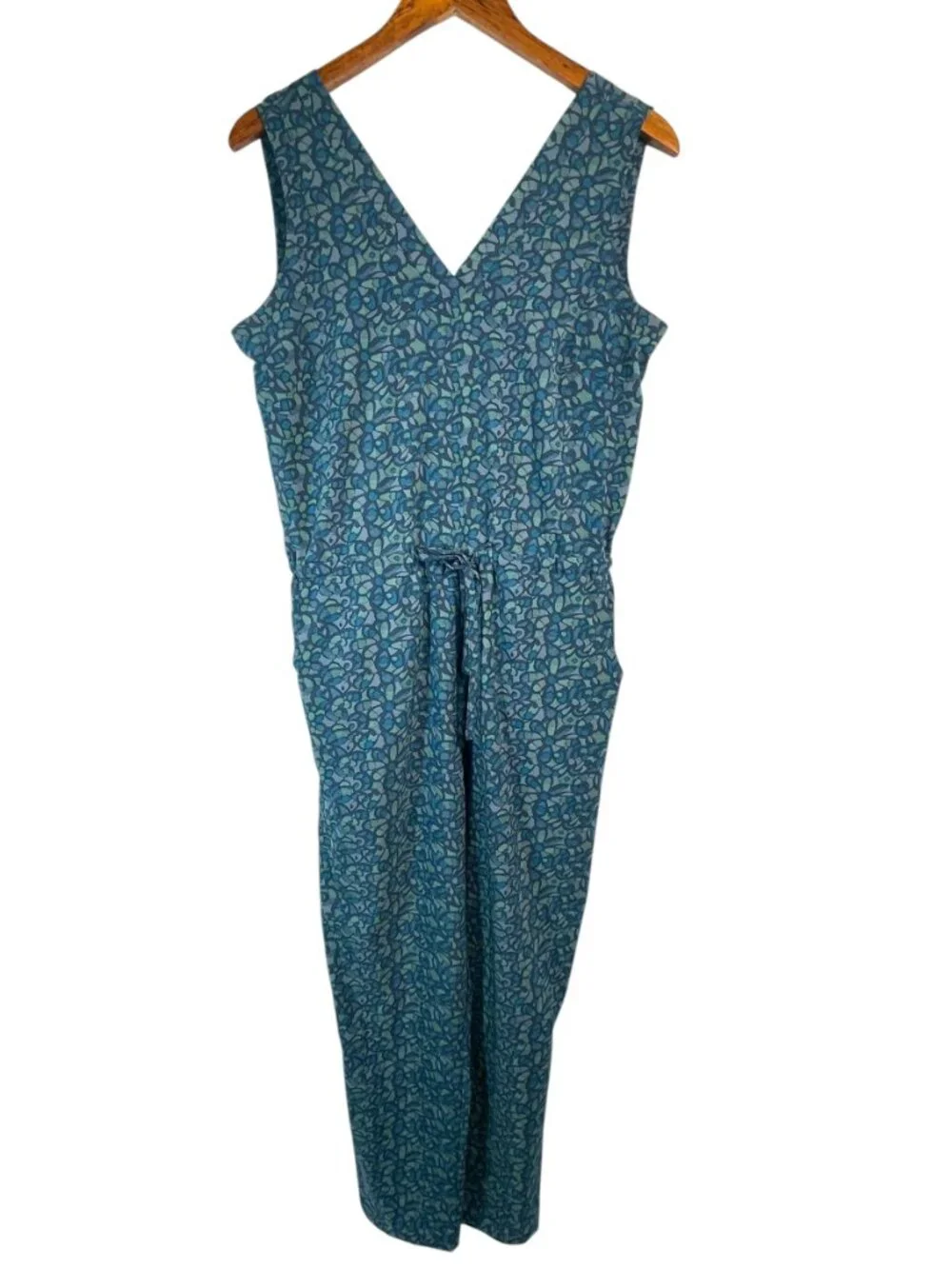 Toad&Co | Pants & Jumpsuits | Toad Co Sunkissed Liv Jumpsuit Blue Print ...